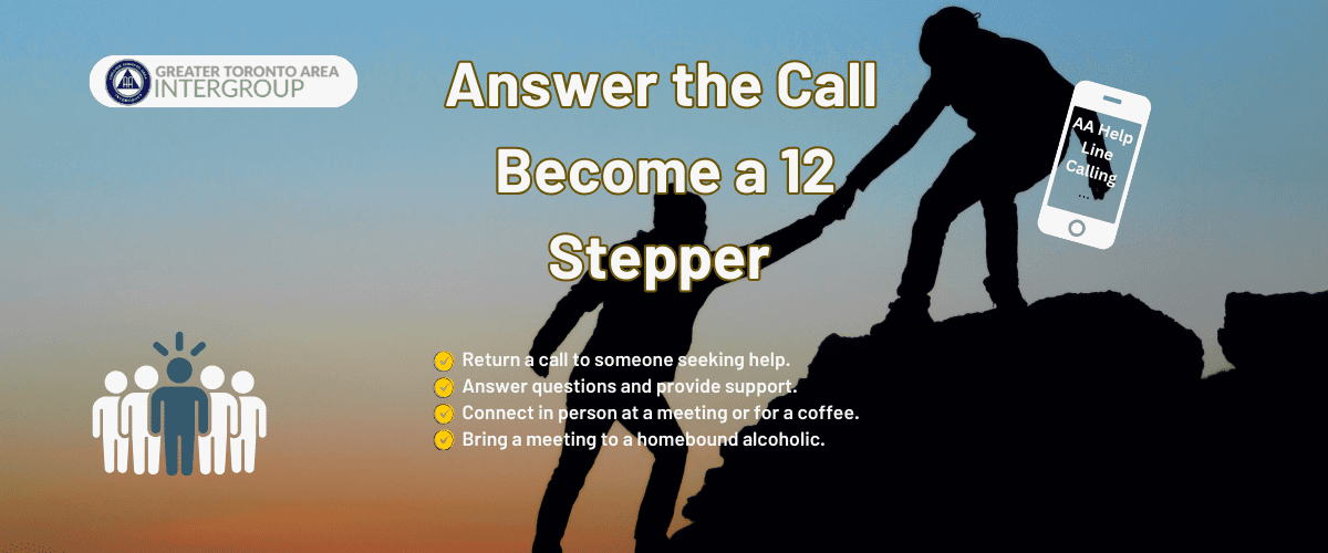 AA Volunteer 12 Stepper Roles in the Community - AA Greater Toronto ...